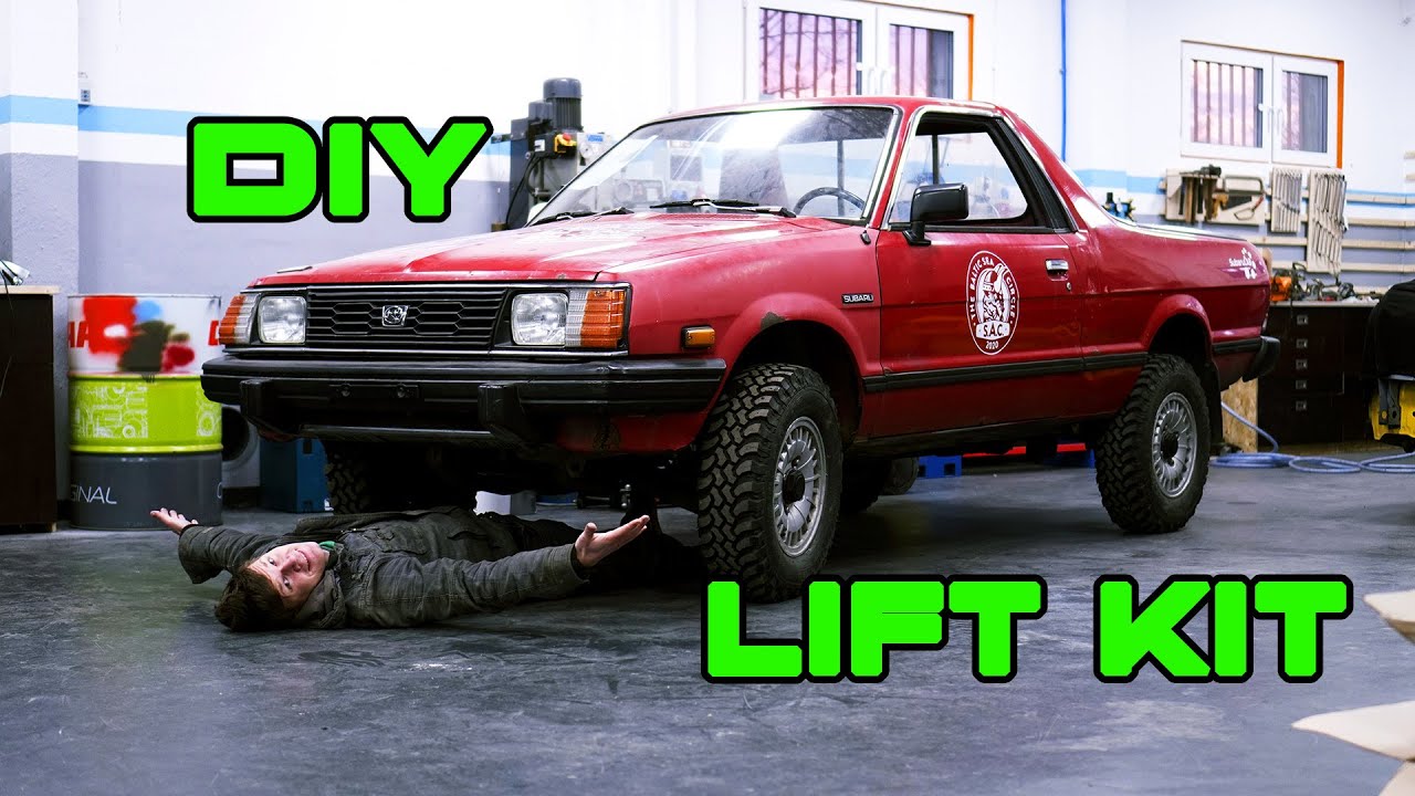 Hoch mit dem Bock! - Subaru BRAT/ 1800 Lift Kit selber bauen - Subaru ...